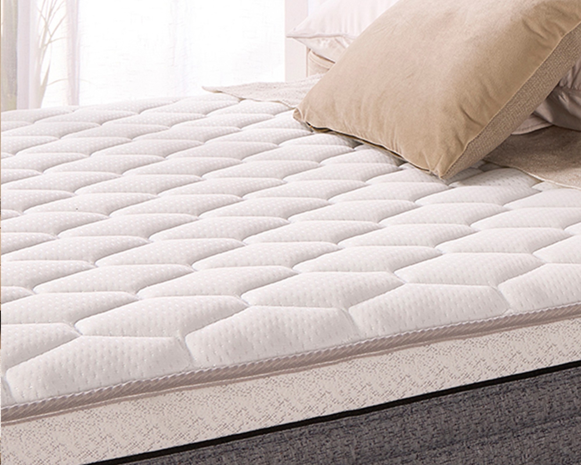 Optimum Memory Pocket Hybrid Euro-Top Mattress